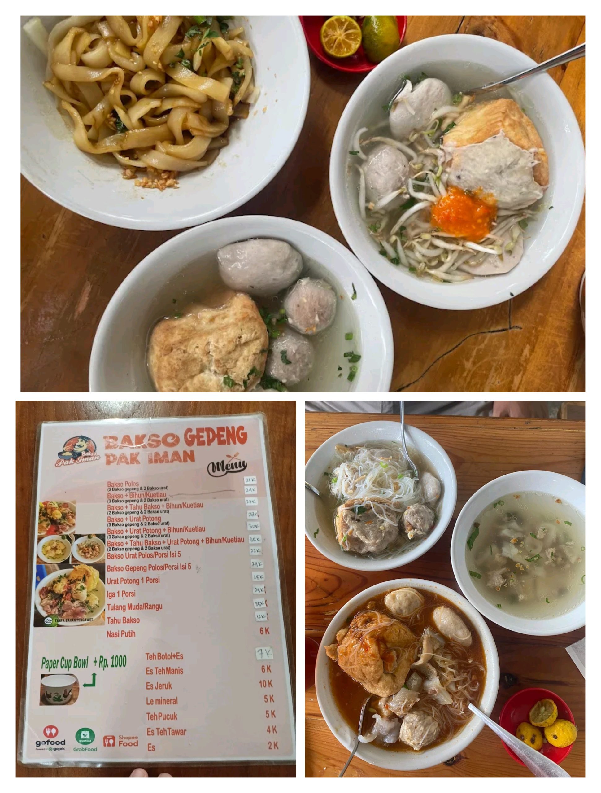 Bakso Gepeng Pak Iman di Bogor yang Terkenal Enak dan Ngaldu Bange ...